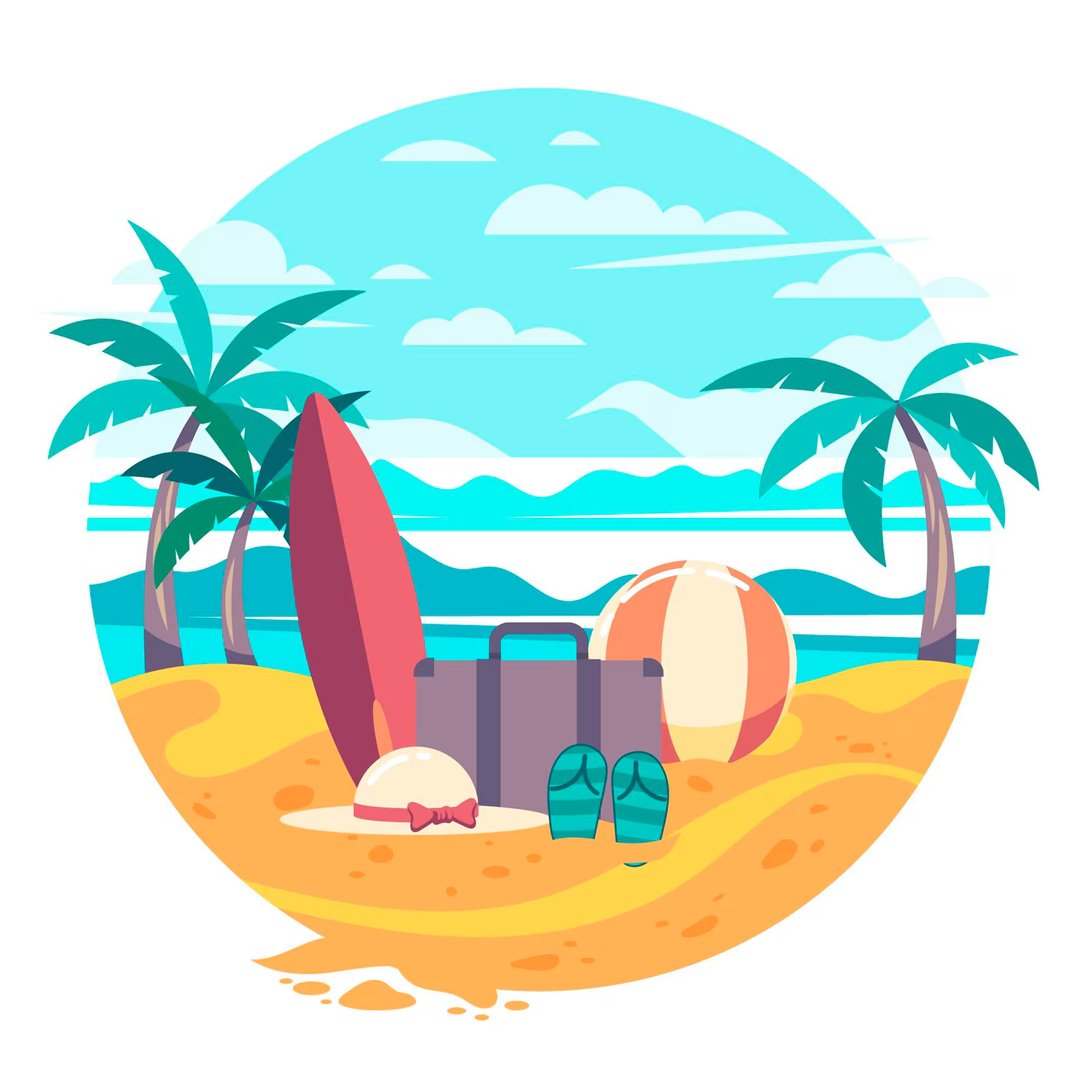 Beach Theme – Ezyprints Studio