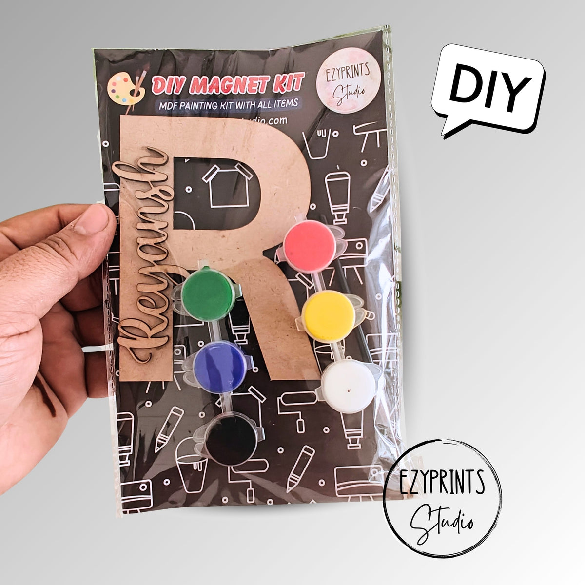 Letter Name Magnet DIY kit | 2 Layer – Ezyprints Studio