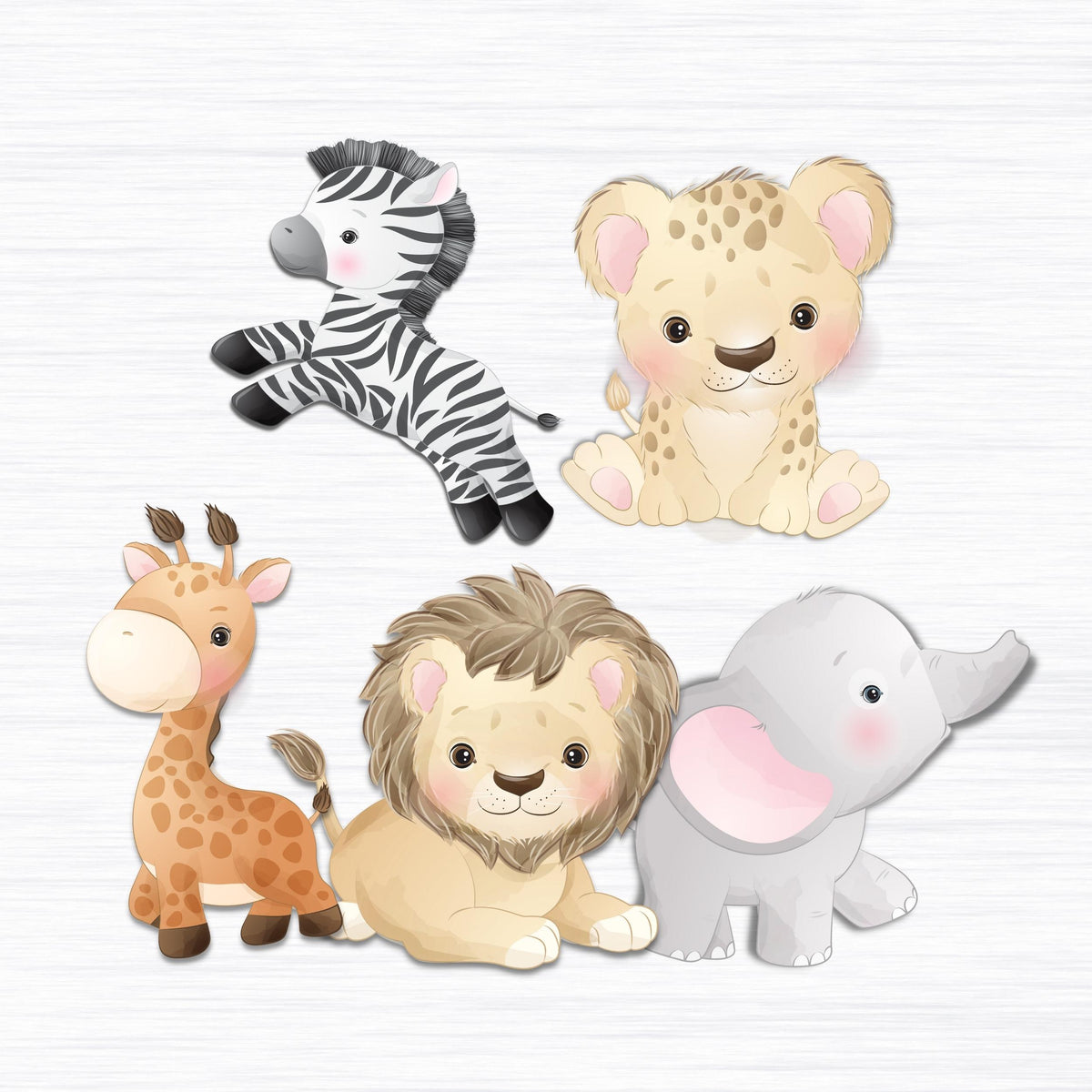 Animal Theme Cutouts | Jungle Cutouts – Ezyprints Studio