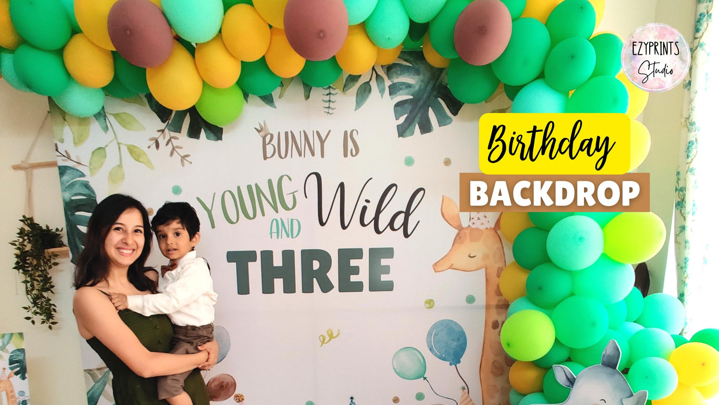 Cocomelon Birthday Backdrop | Wheels on the bus – Ezyprints Studio