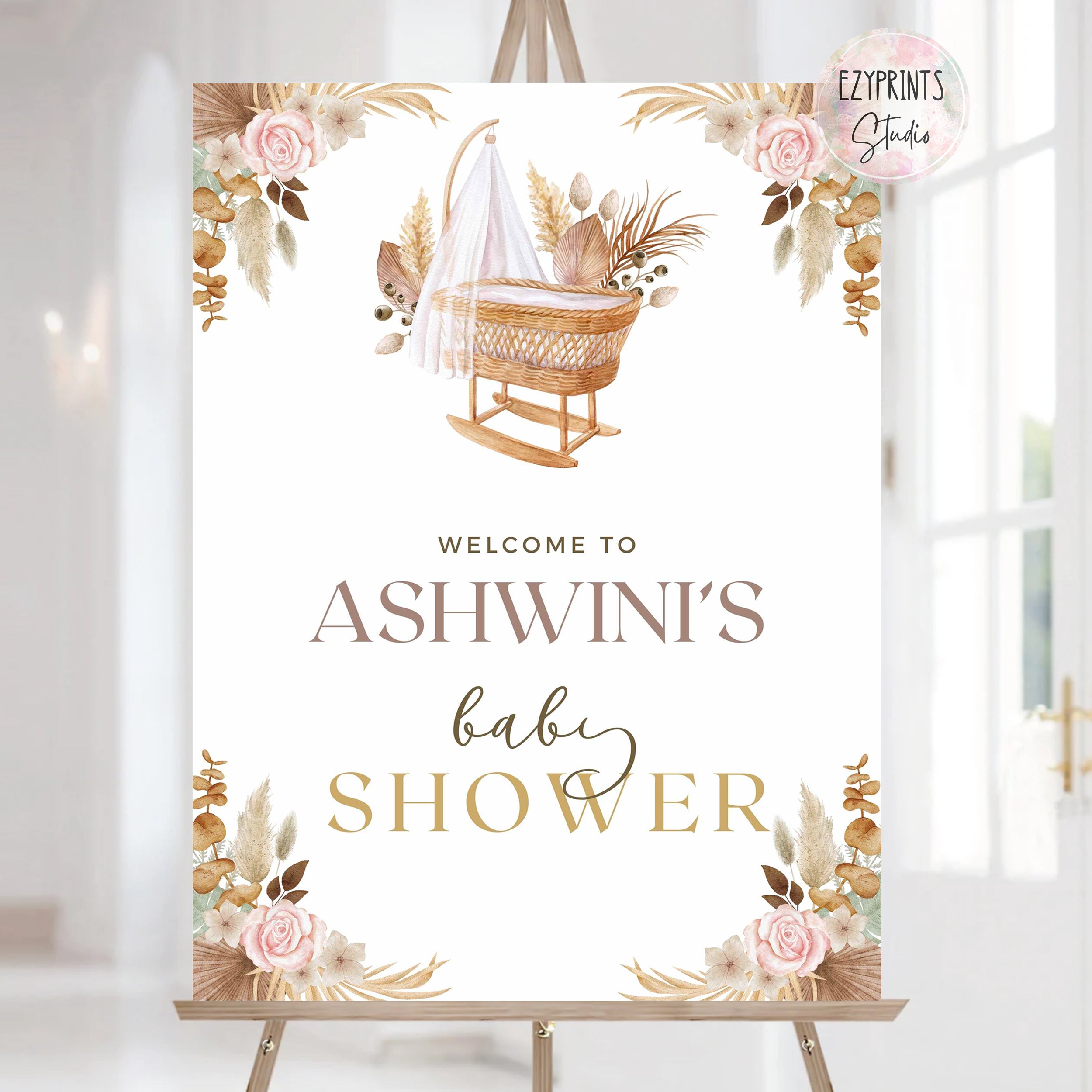 Free Images Of Baby Shower Welcome Sign