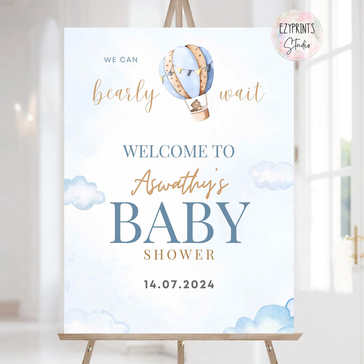 Baby Shower Welcome Signs – Ezyprints Studio
