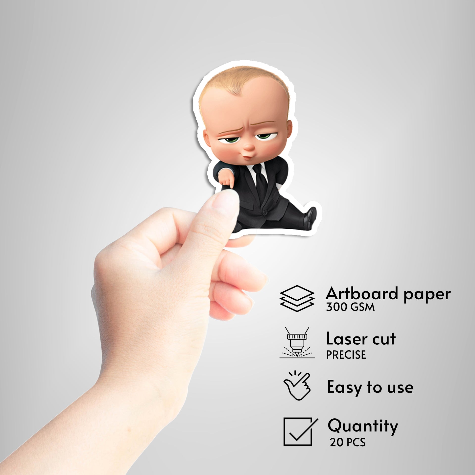 Cake Toppers | Boss Baby Theme – Ezyprints Studio