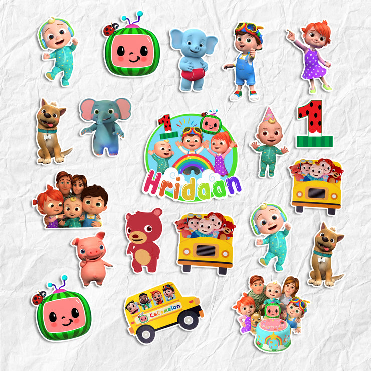 Cocomelon Birthday Party Welcome Board – Ezyprints Studio