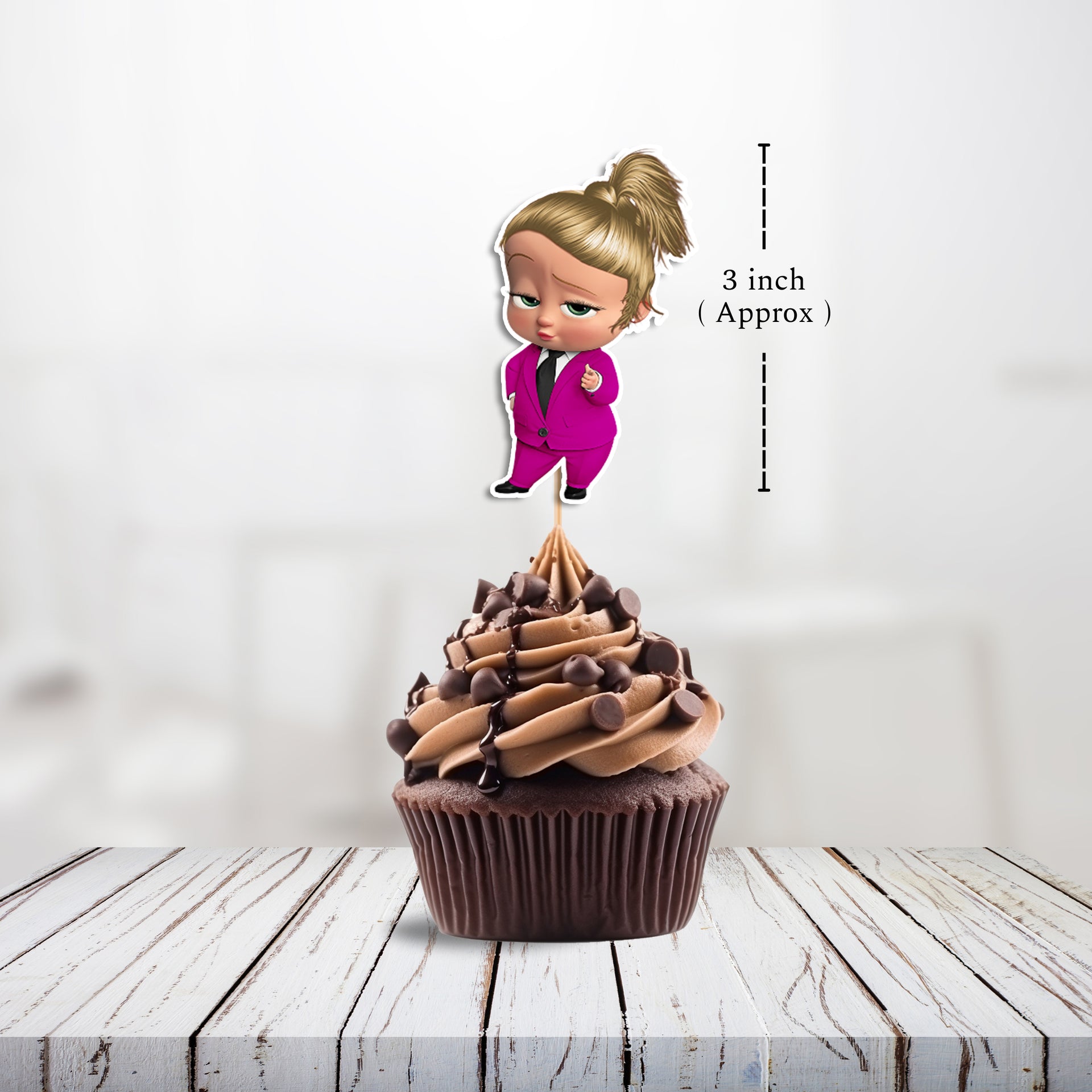 Cake Toppers | Boss Baby Girls Theme – Ezyprints Studio