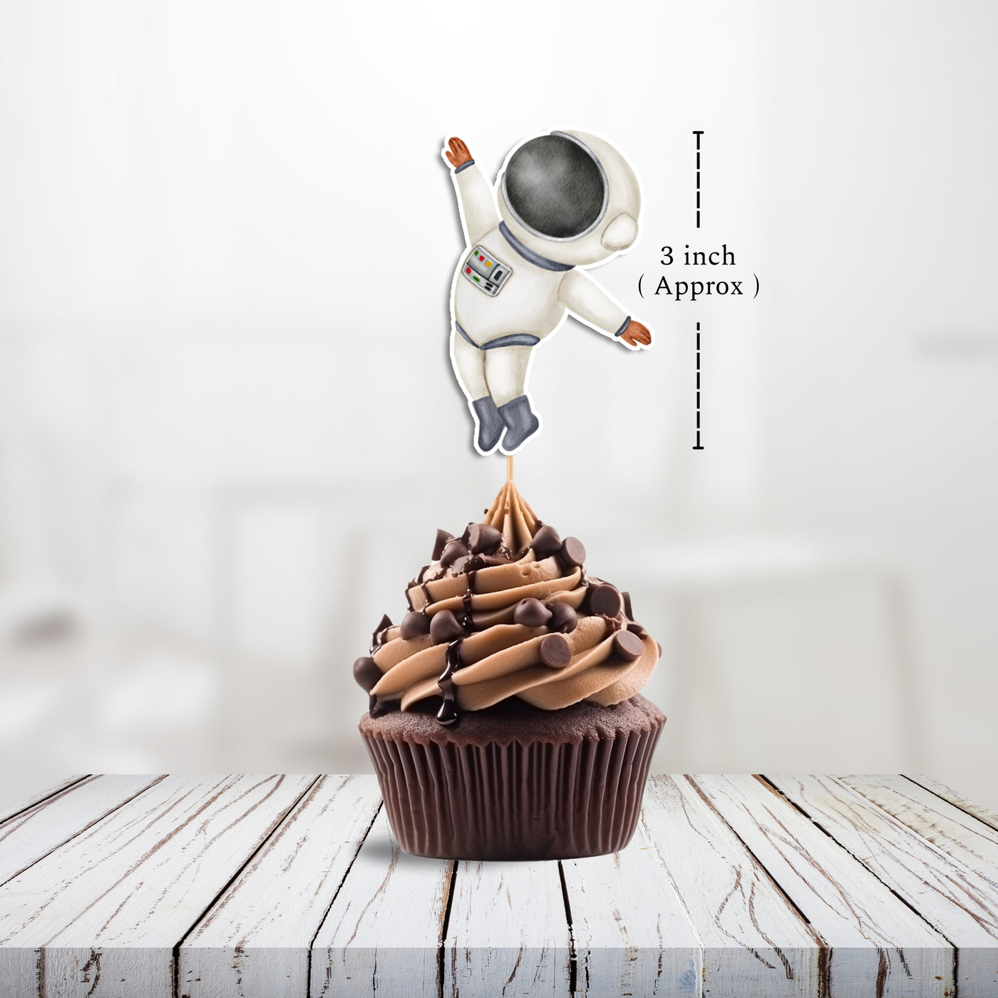 Cake Toppers | Space Astronaut Theme – Ezyprints Studio