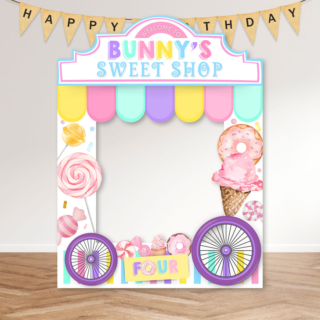 Candyland Theme Birthday Party Cutouts – Ezyprints Studio