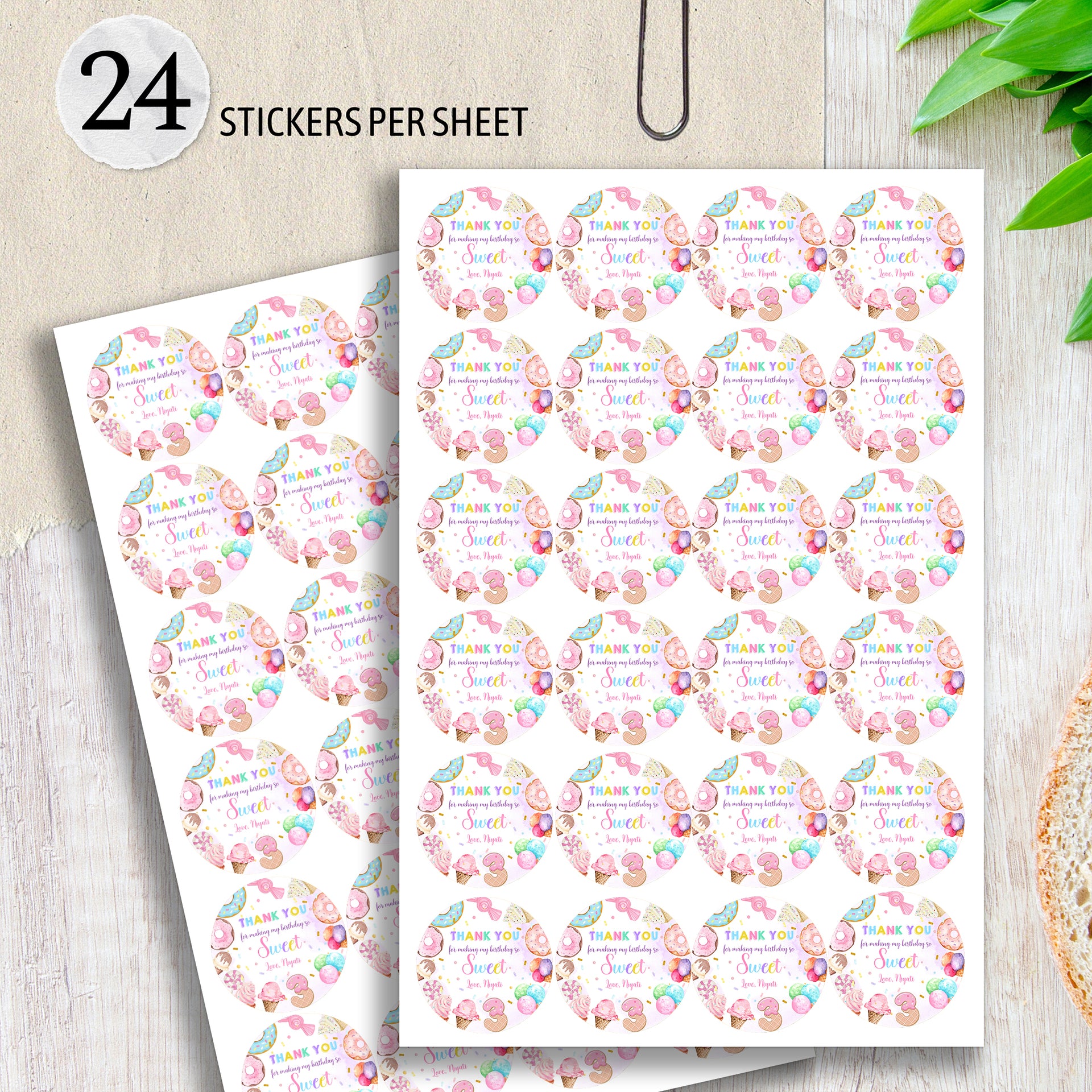 Thank You Stickers – Ezyprints Studio