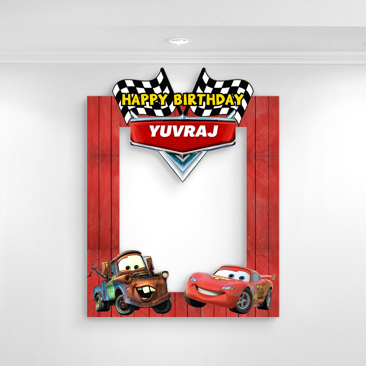 Photo Booth | Cars McQueen Theme – Ezyprints Studio