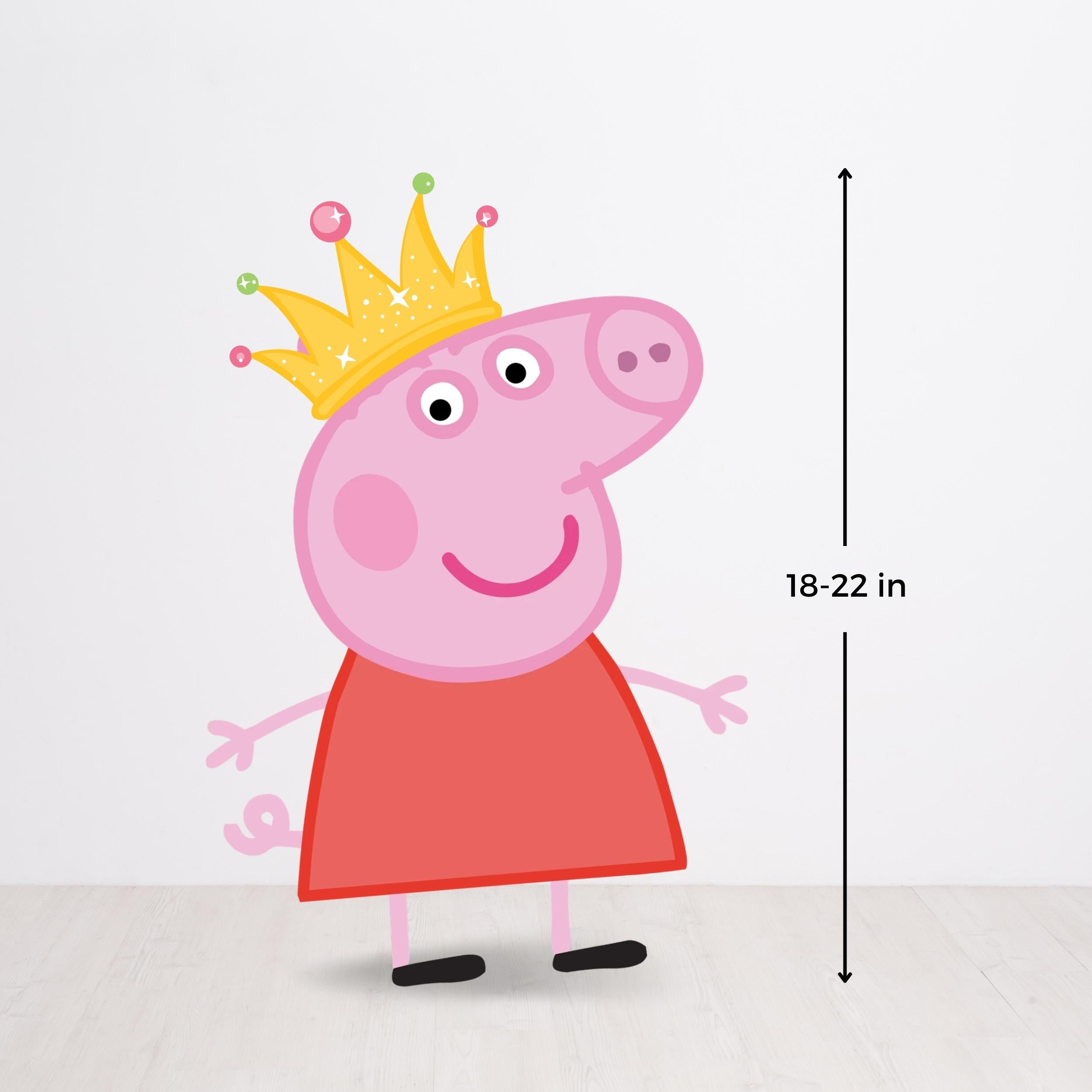 Peppa Theme Birthday Party Cutouts – Ezyprints Studio