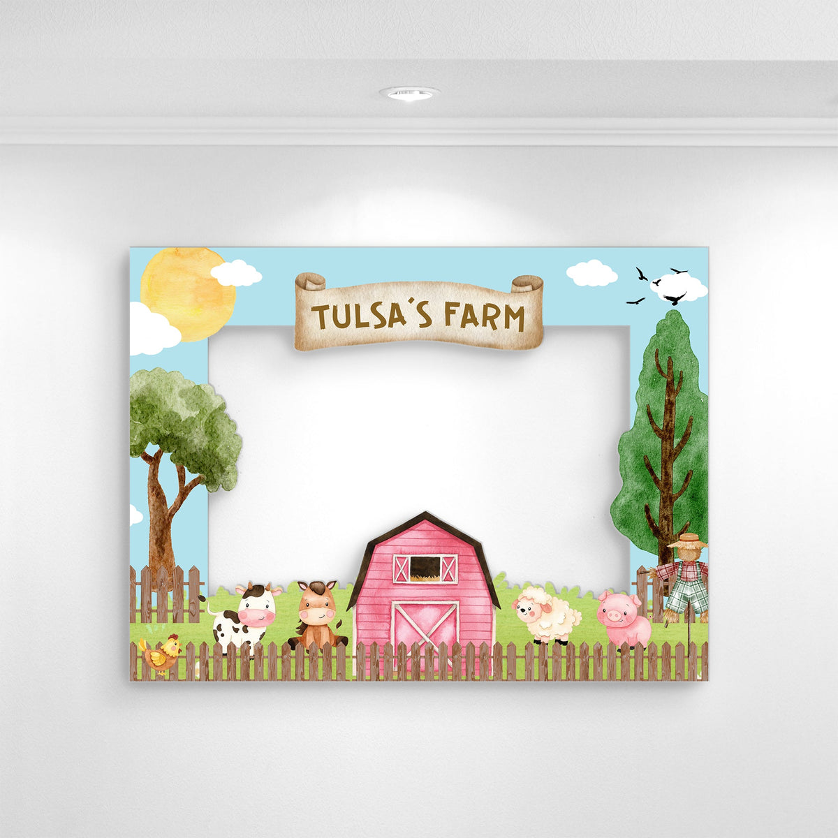 Photo Booth | Farm Animal Theme – Ezyprints Studio