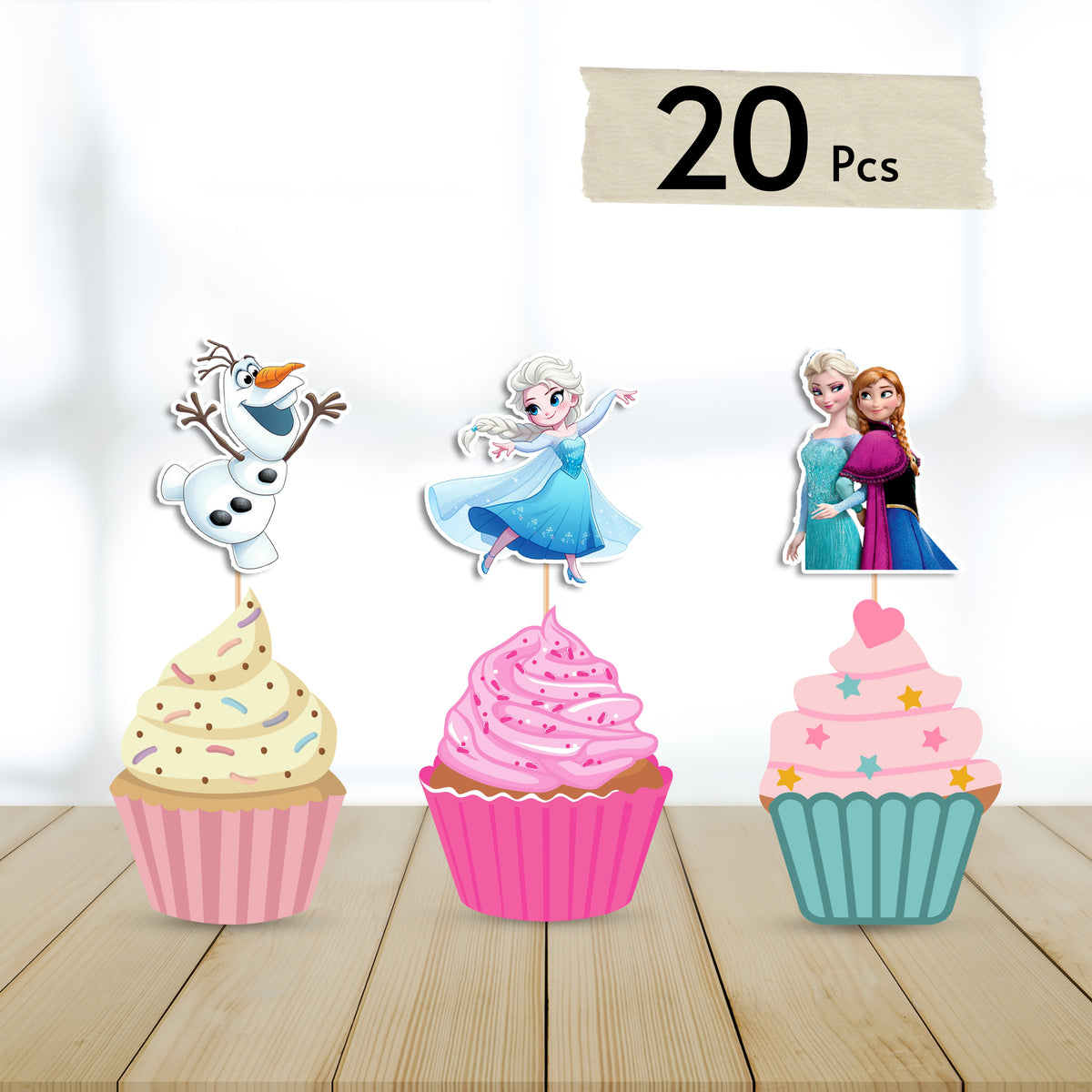 Cake Toppers | Frozen Elsa Theme – Ezyprints Studio