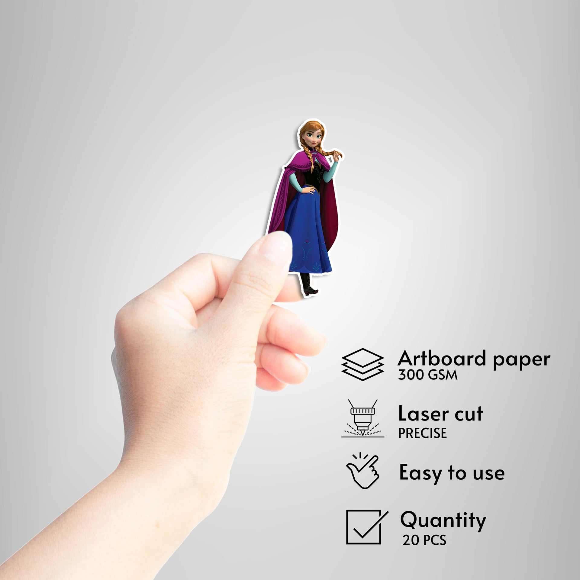 Cake Toppers | Frozen Elsa Theme – Ezyprints Studio