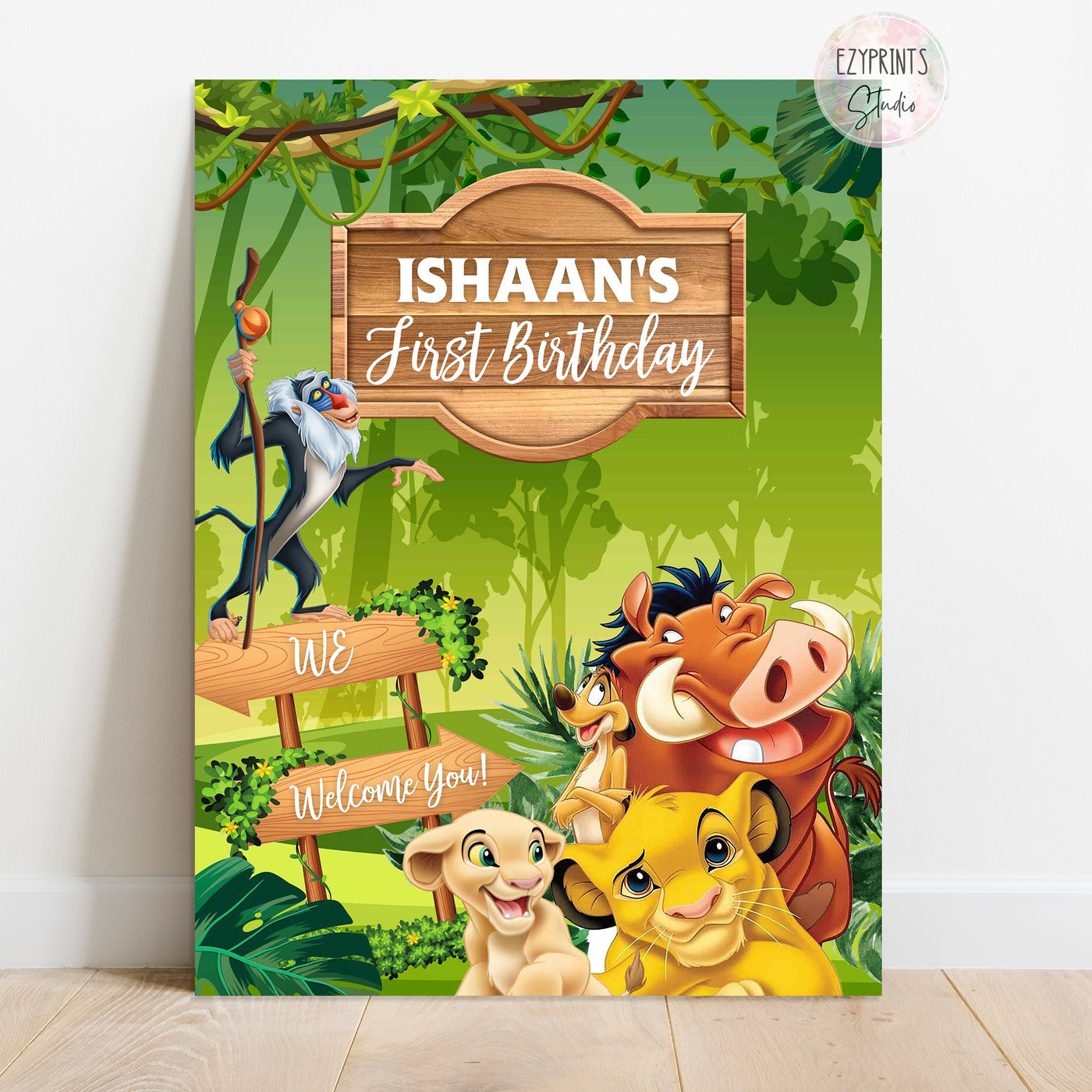 Lion King Theme Cutouts – Ezyprints Studio