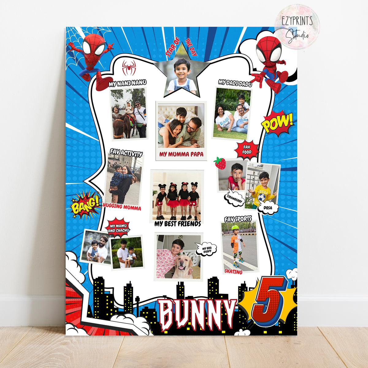 Spiderman Theme – Ezyprints Studio