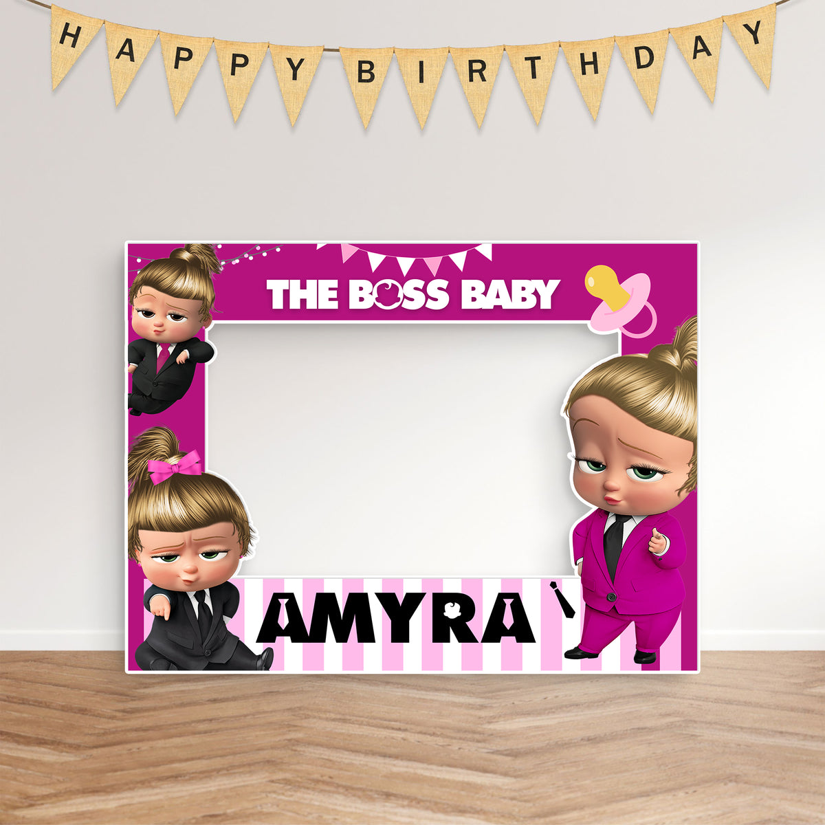Photo Booth | Boss Boss Girls Theme – Ezyprints Studio