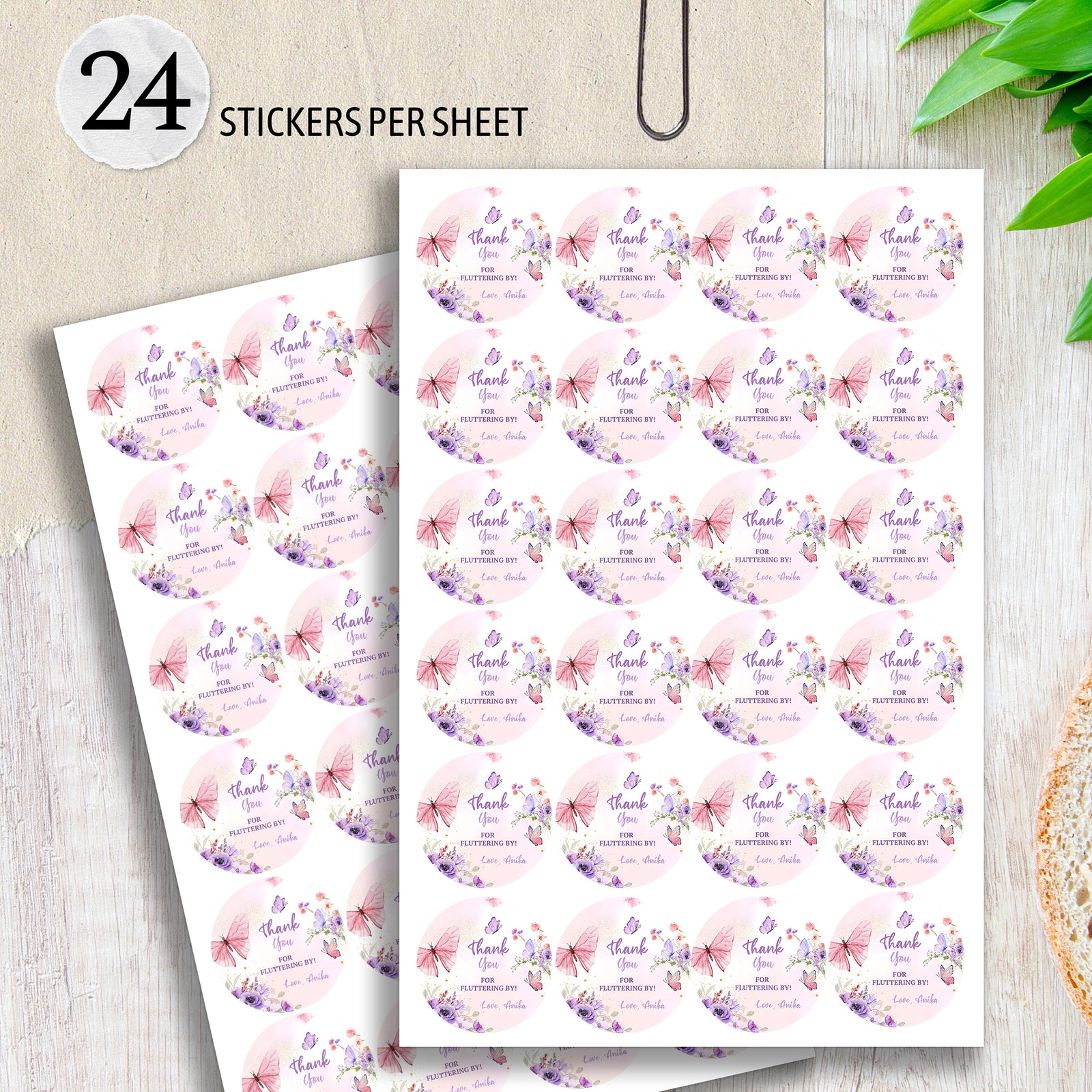 Thank You Stickers – Ezyprints Studio