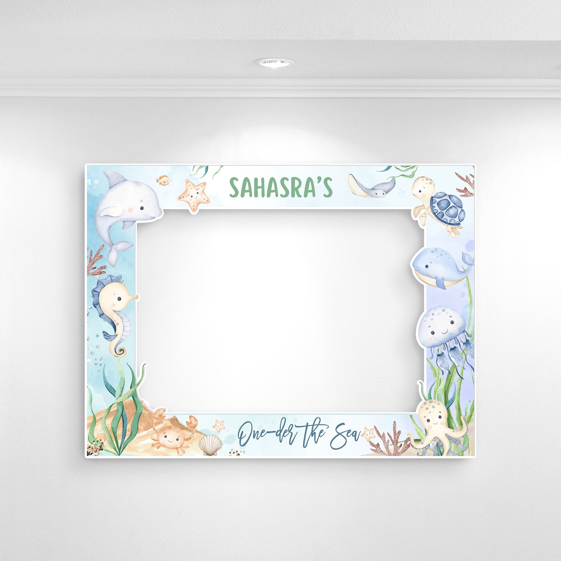 First Year Photo Collage Board | Under-the-Sea Theme – Ezyprints Studio