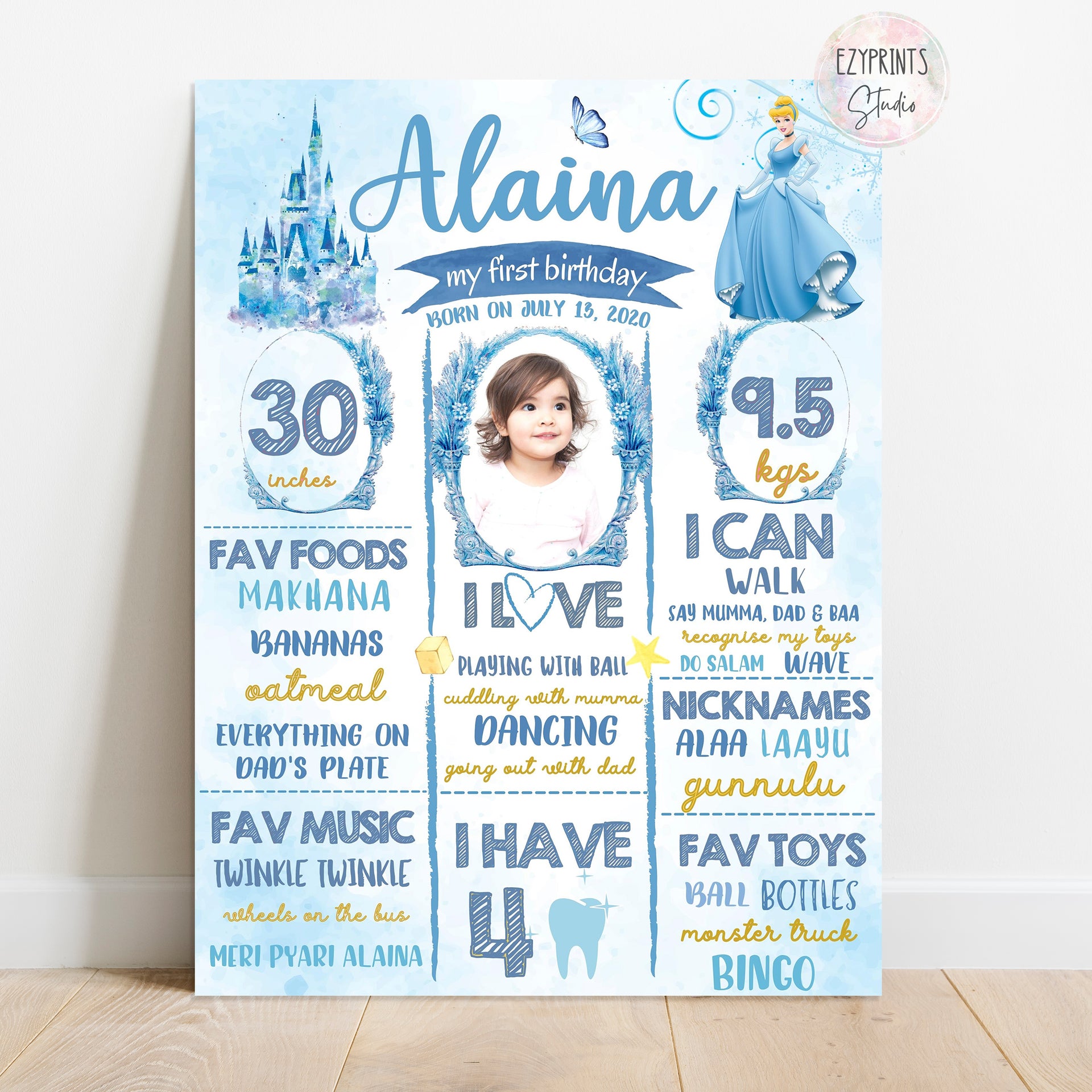 Cinderella Theme – Ezyprints Studio