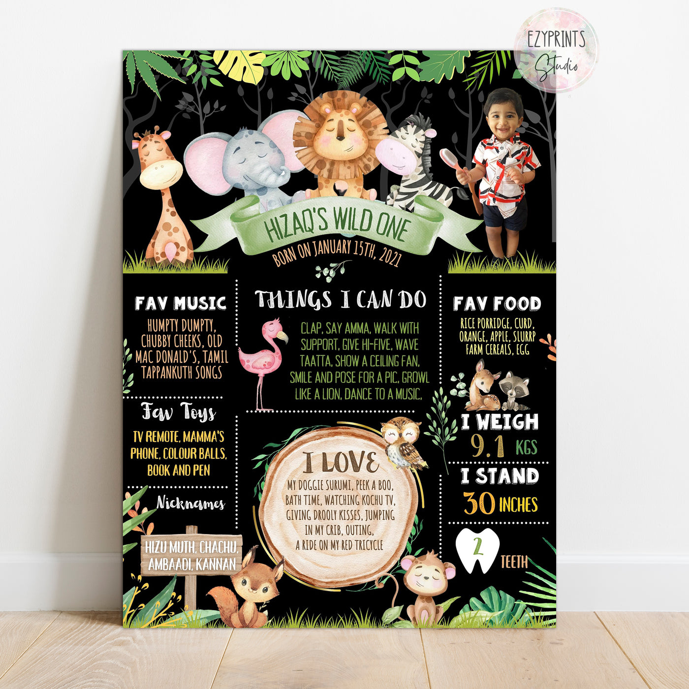 Jungle Theme – Ezyprints Studio