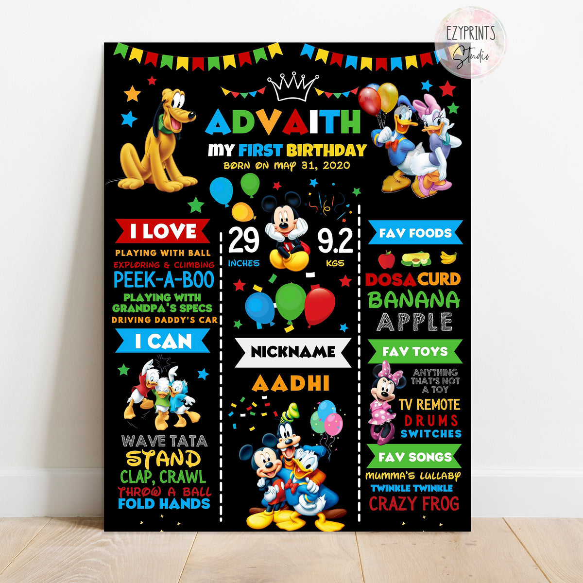 Mickey Mouse – Ezyprints Studio