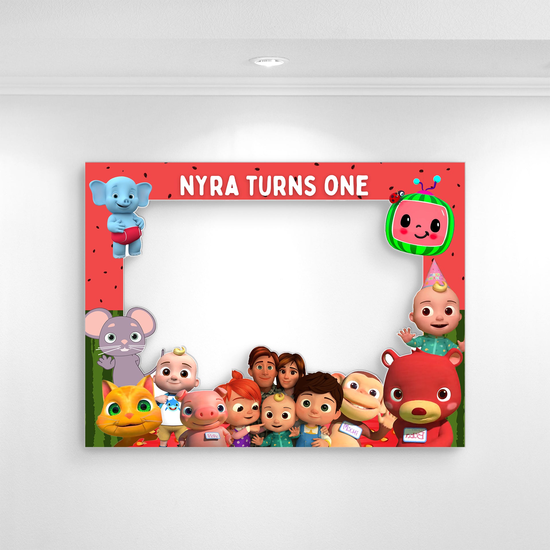 Photo Booth | Cocomelon | Selfie Board – Ezyprints Studio