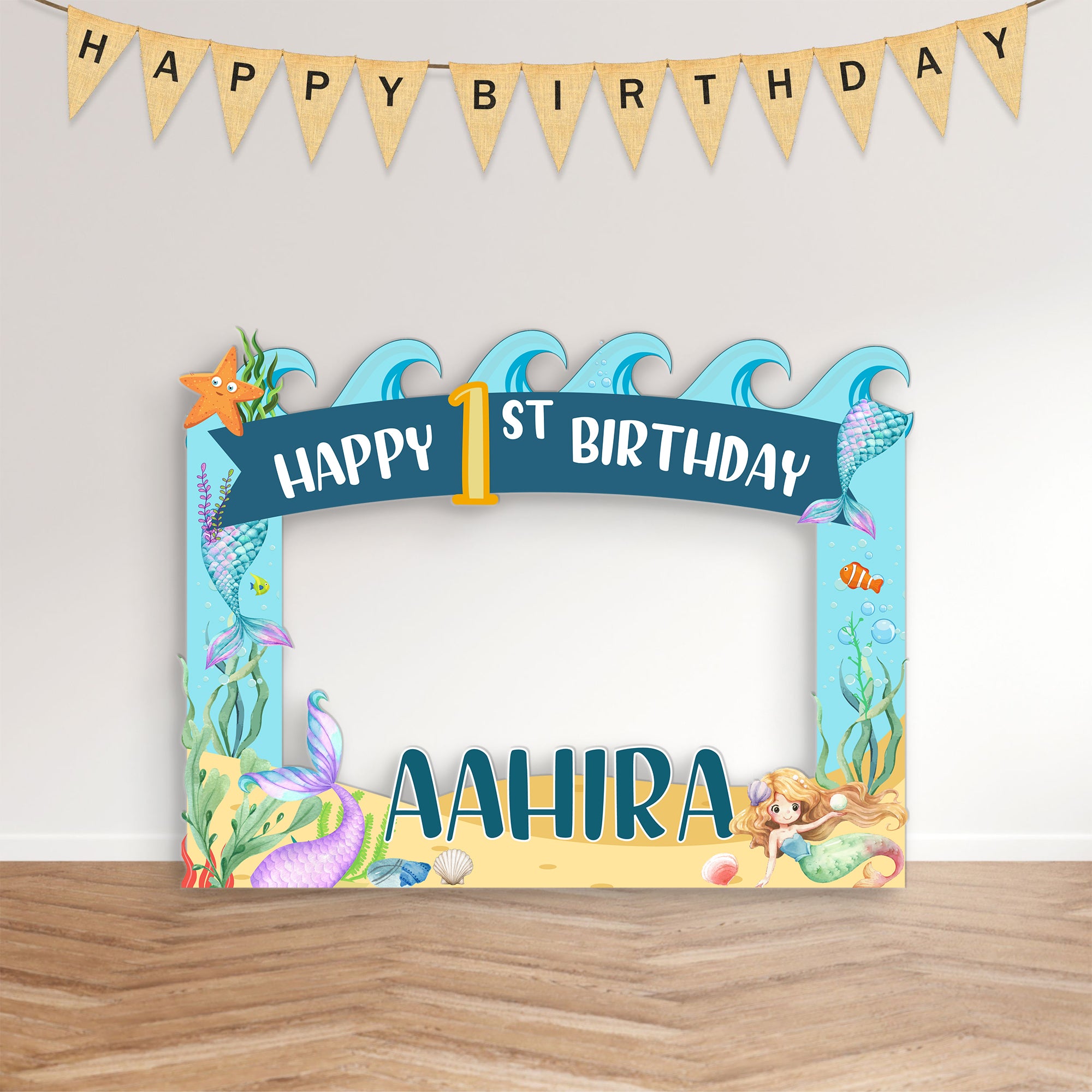 Photo Booth | Mermaid Theme | Selfie Board – Ezyprints Studio