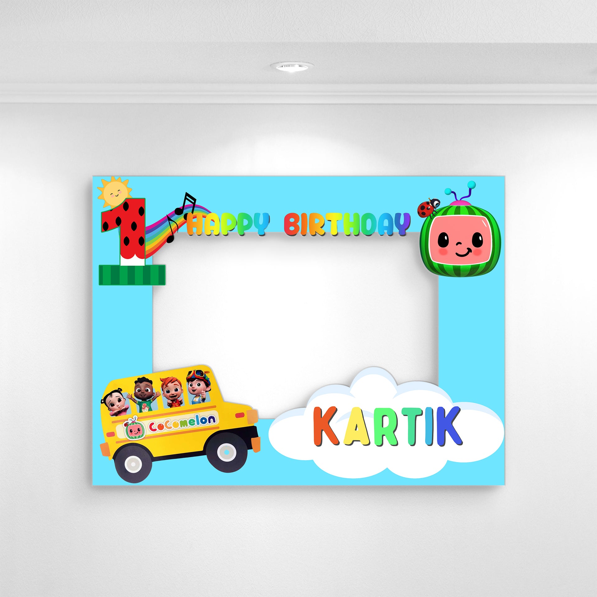 Selfie Booth | Cocomelon | Wheels on the bus – Ezyprints Studio