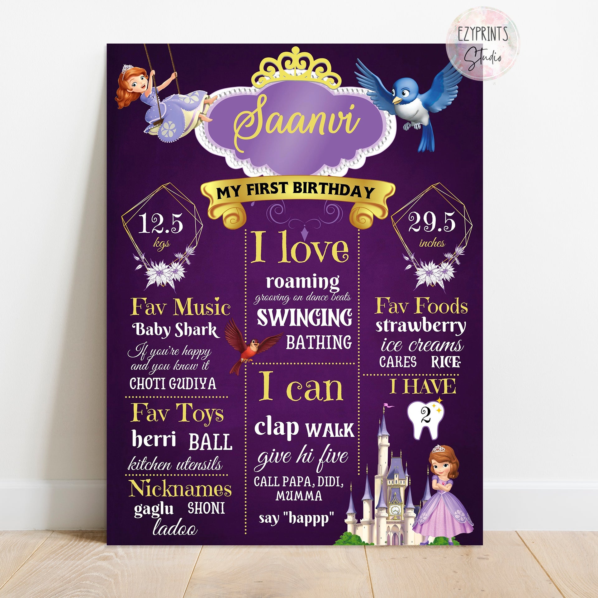 Princess Sofia – Ezyprints Studio