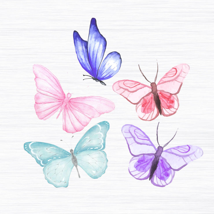 Butterfly Theme Birthday Party Cutouts – Ezyprints Studio